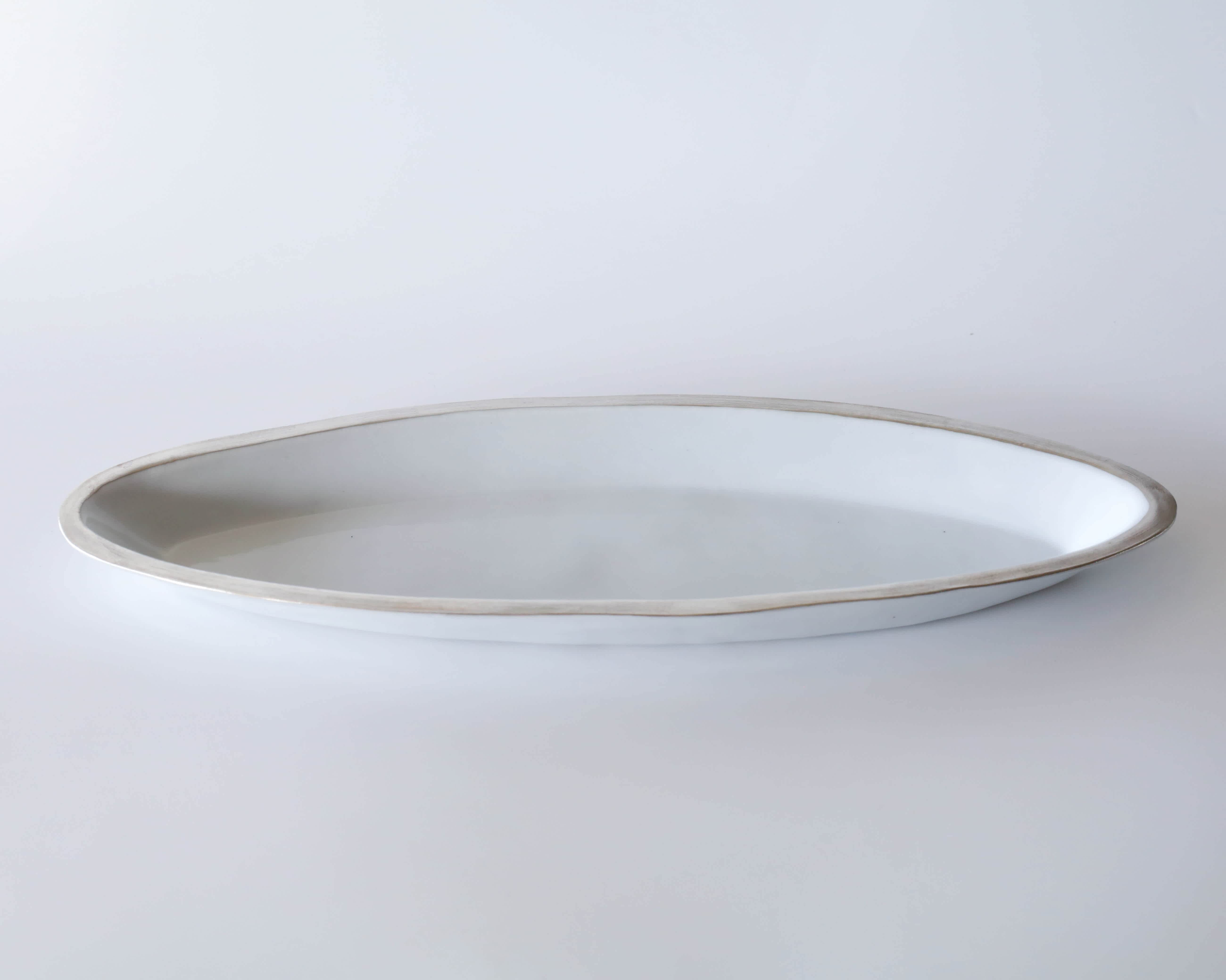 Silver Moon Oval Wing Plate M – Atelier SEY